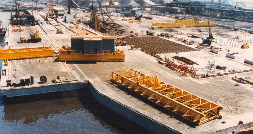 Cais para Produtos Siderúrgicos (Cais 1) e Cais para Granéis Sólidos ...